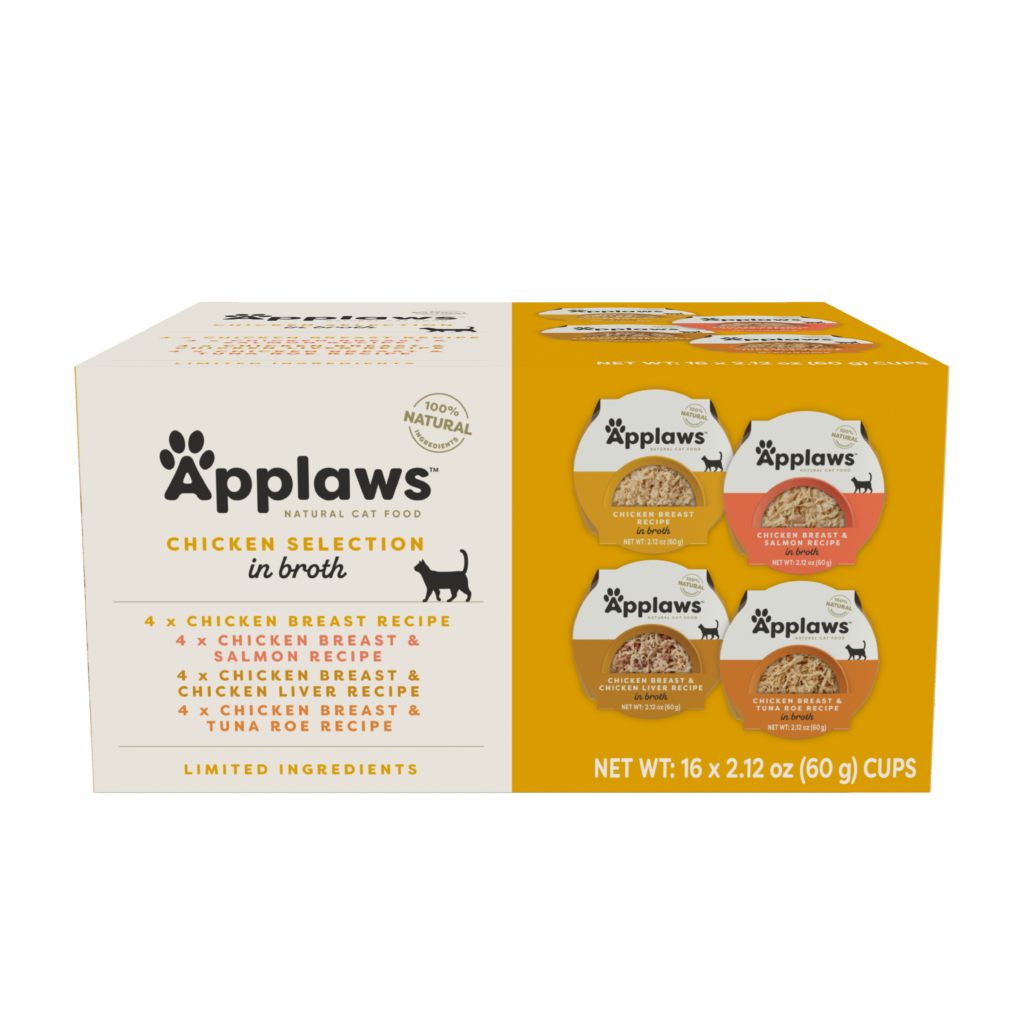 Chicken Selection in Broth | 2.12 oz Pot | Applaws US